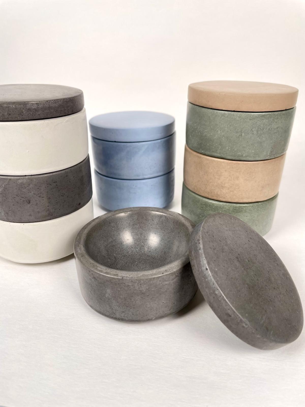 Stapla | Concrete stacking container – Nordic Pine Home